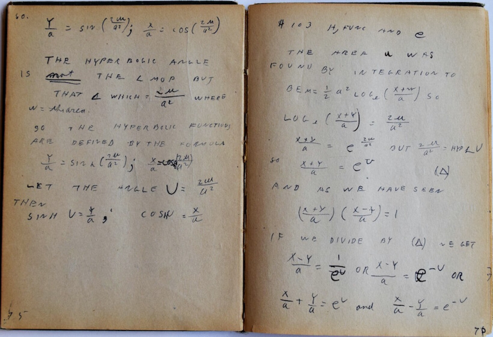 A look inside Feynman's calculus notebook - Physics Today