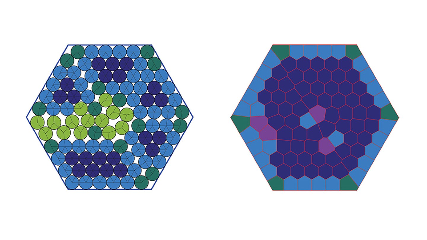 Algorithms optimize circle packing in regular polygons - AIP.ORG Algorithms optimize circle packing in regular polygons - AIP.ORG