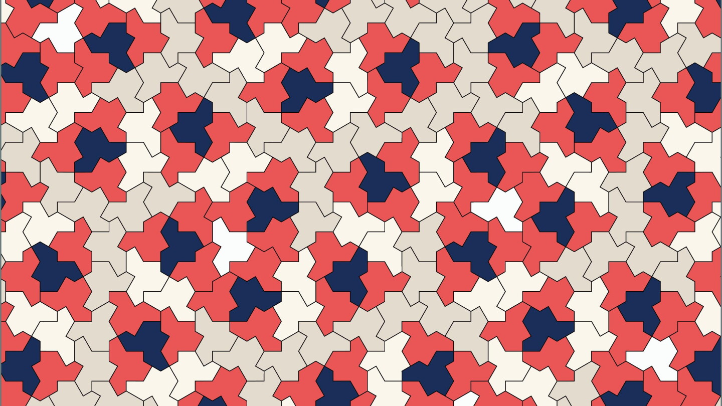 New tiling shape is discovered - Physics Today
