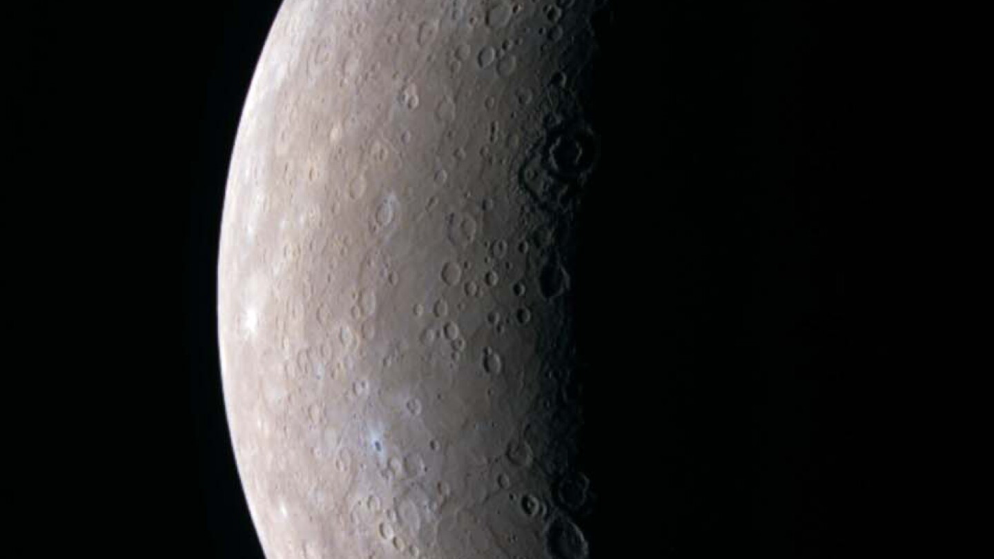Mercury in color - Physics Today