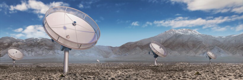 radio telescope array