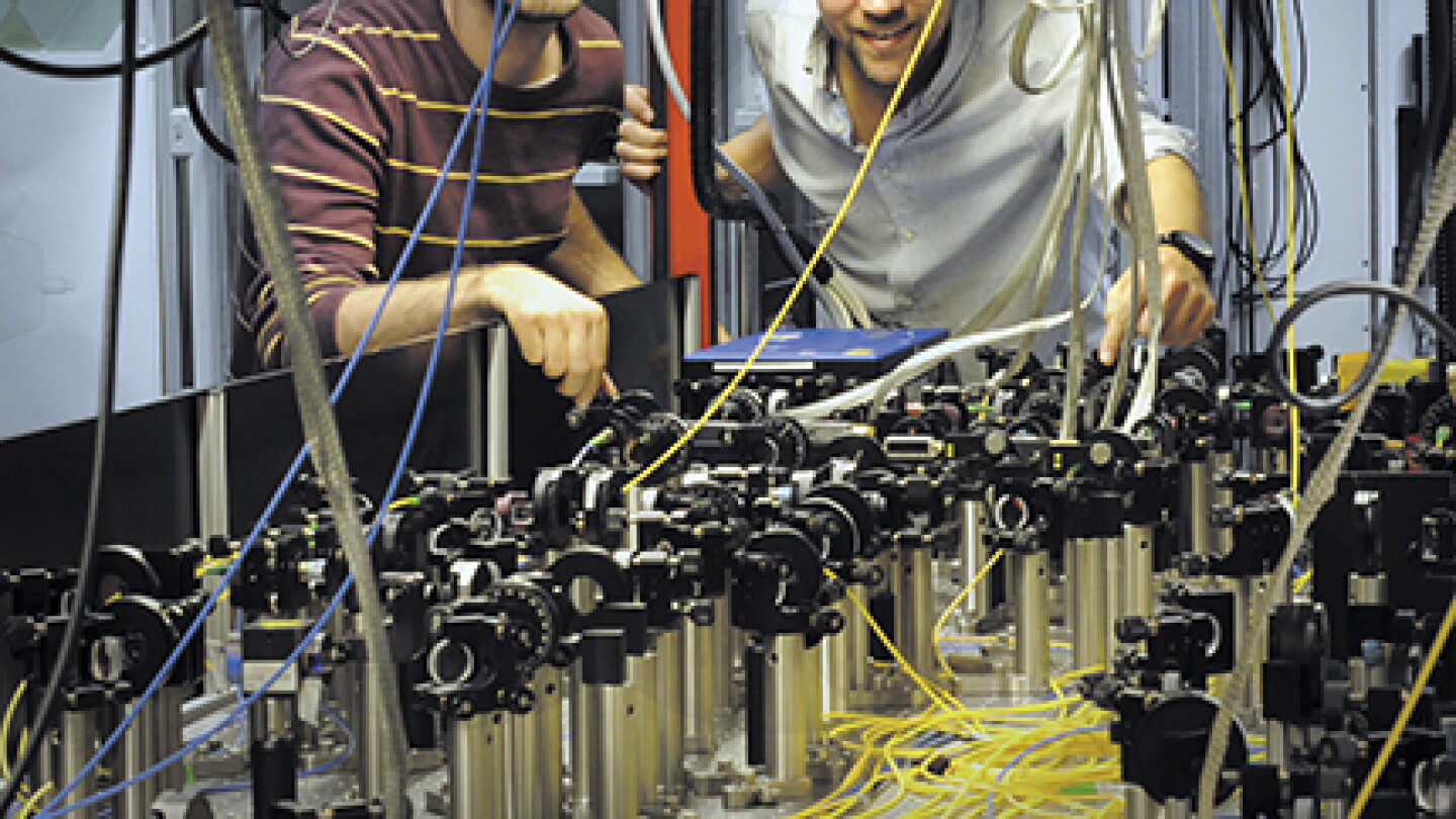 Two-color cavity QED makes its debut - Physics Today